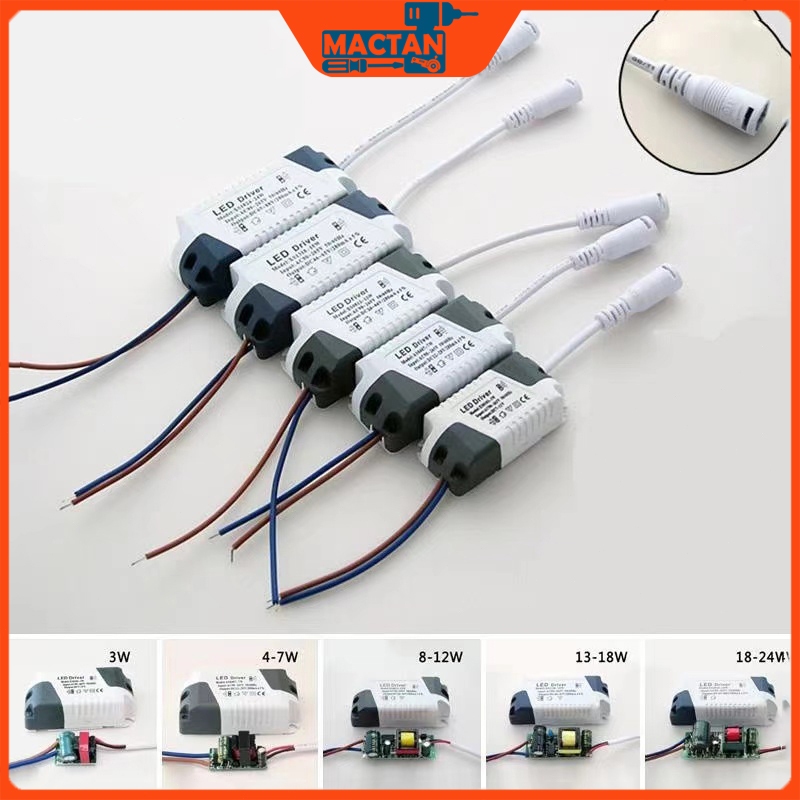 LED Driver 8-12w 12-18w 18-24w Power supply Light Constant Current ...