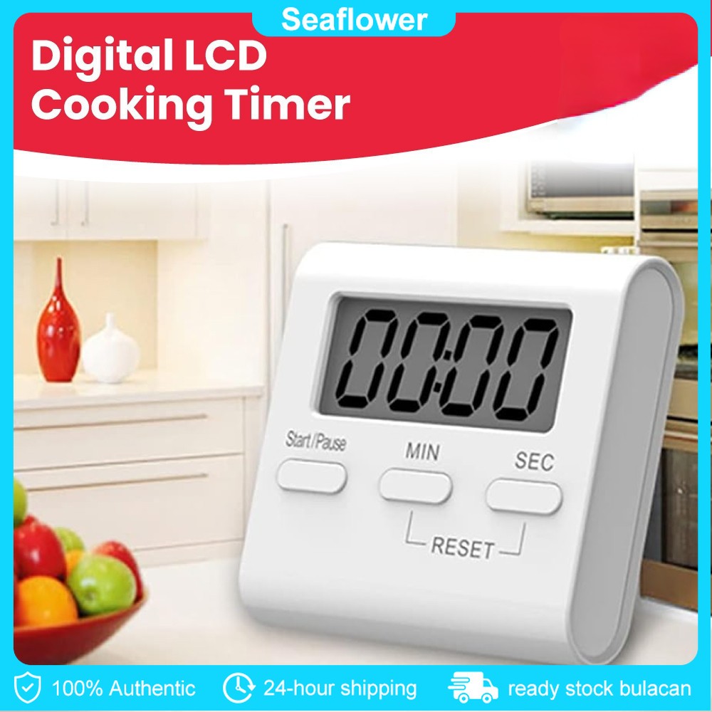 Digital Multipupose Timer Countdown Timer Magnetic Loud Alarm Clock ...