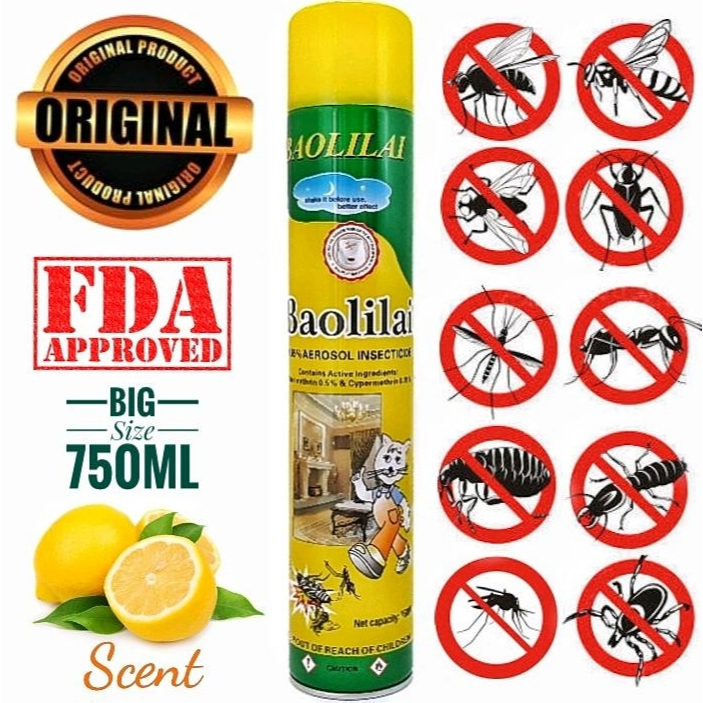 BAOLILA I(HOMEY ) Original BUY1 TAKE1 BAOLILAI/ Multi Insect Killer 750ML tools | Shopee Philippines