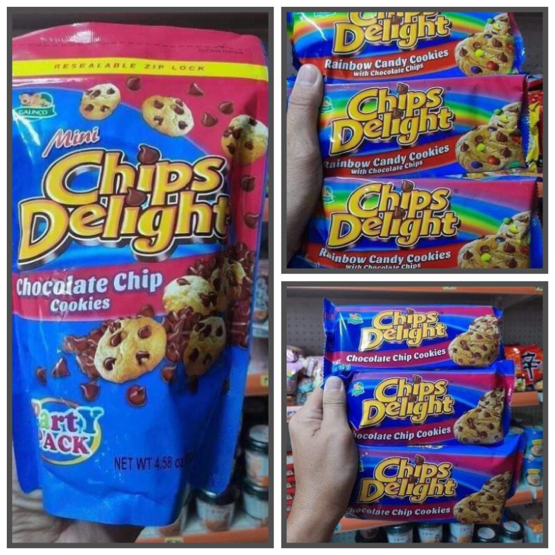 Chips Delight Chocolate Chips Cookies - Snack & Biscuits | Shopee ...