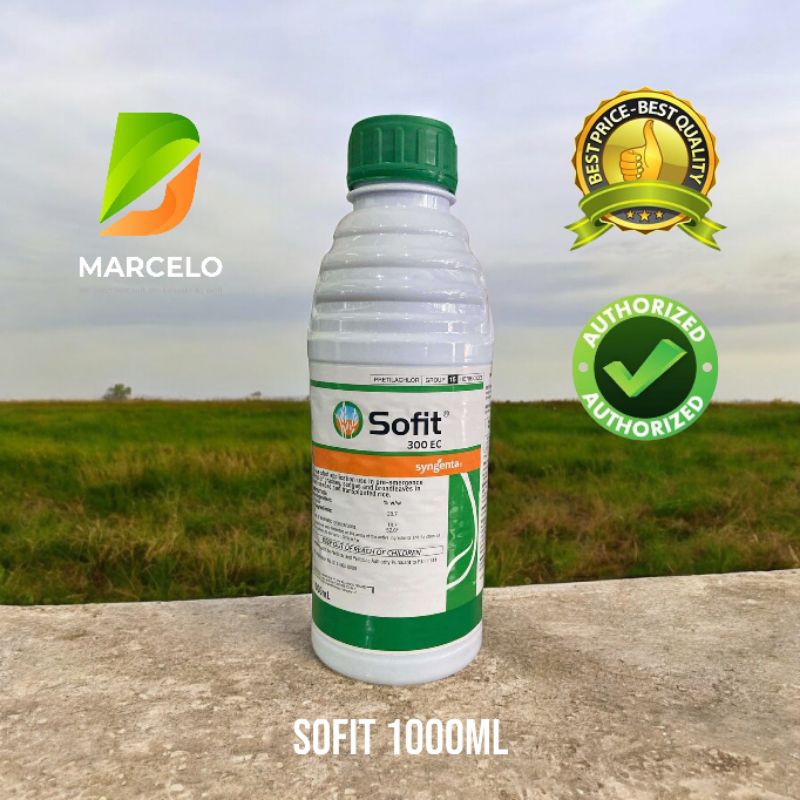Sofit Herbicide300EC 1000ML Pretilachor, Mixture of aromatic ...