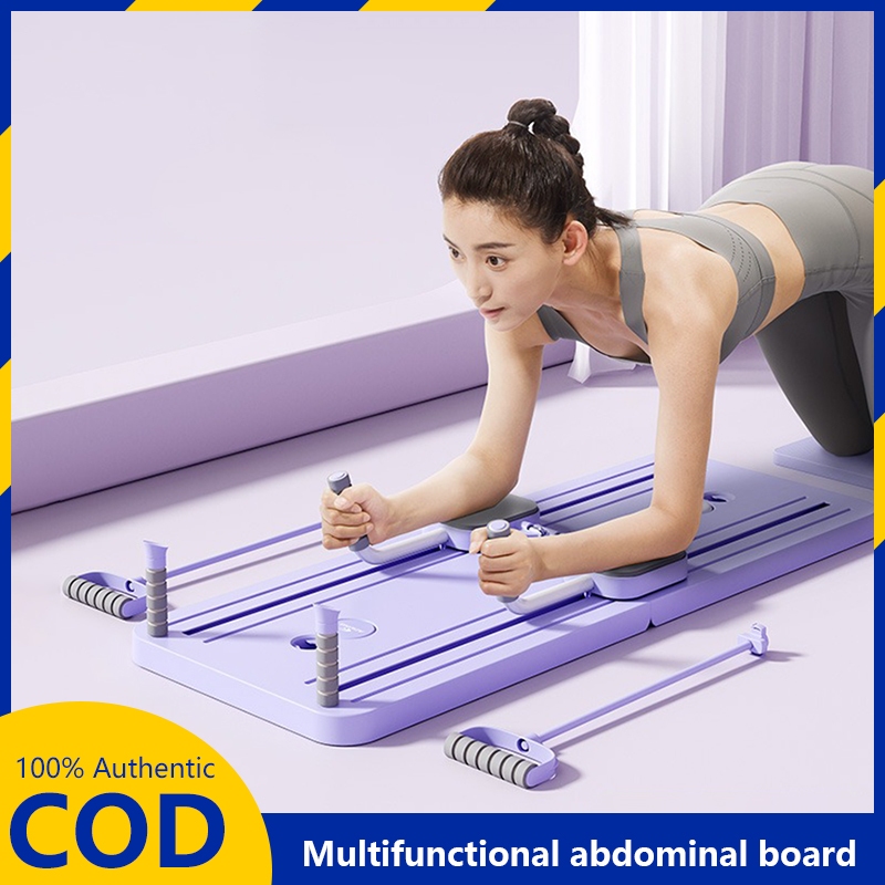 Abdominal board Multifunctional fitness board Abdominal wheel Automatic ...