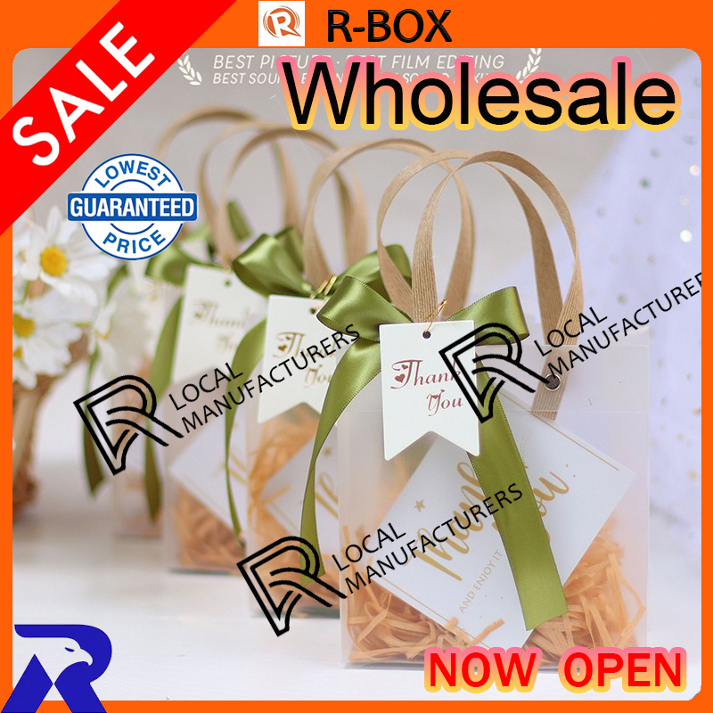 PVC Loot bag Small gift bagBbags for gifts Clear paper bag PVC hand bag ...