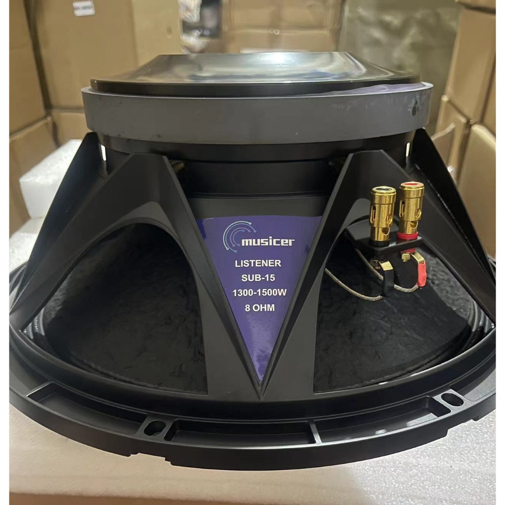 MUSICER Listener SUB-15 1300-1500W 15 Inch Professional Sub Bass ...