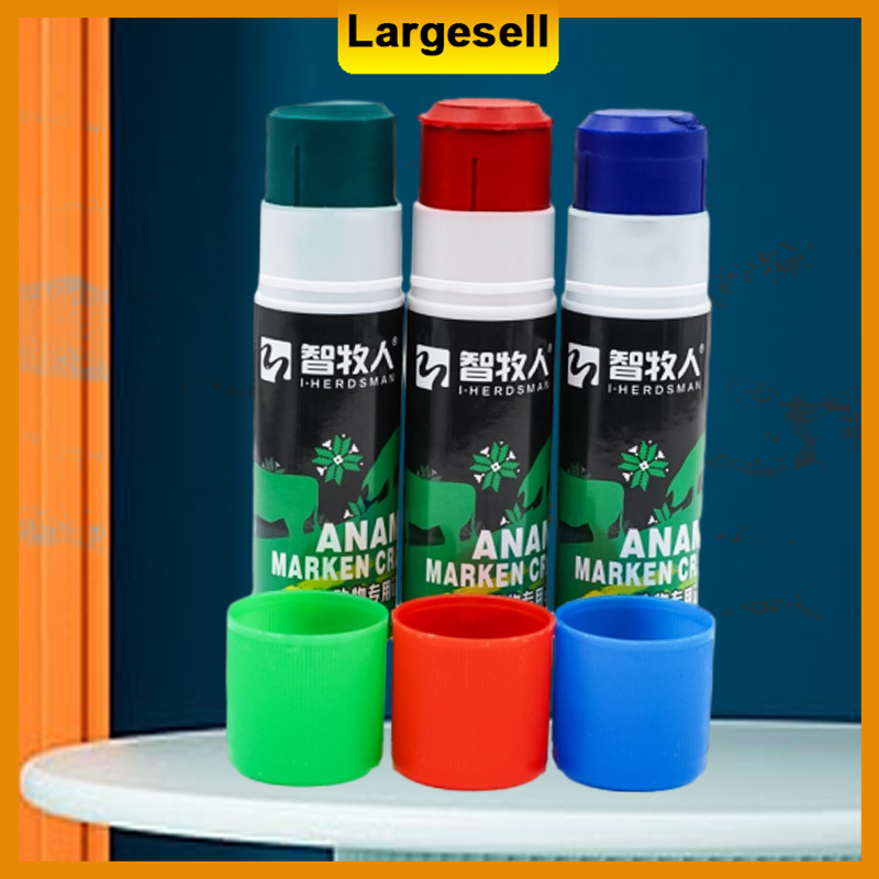 3Pcs Set Pig Marker Crayon 3 Colors Livestock Marker Stick Animal ...