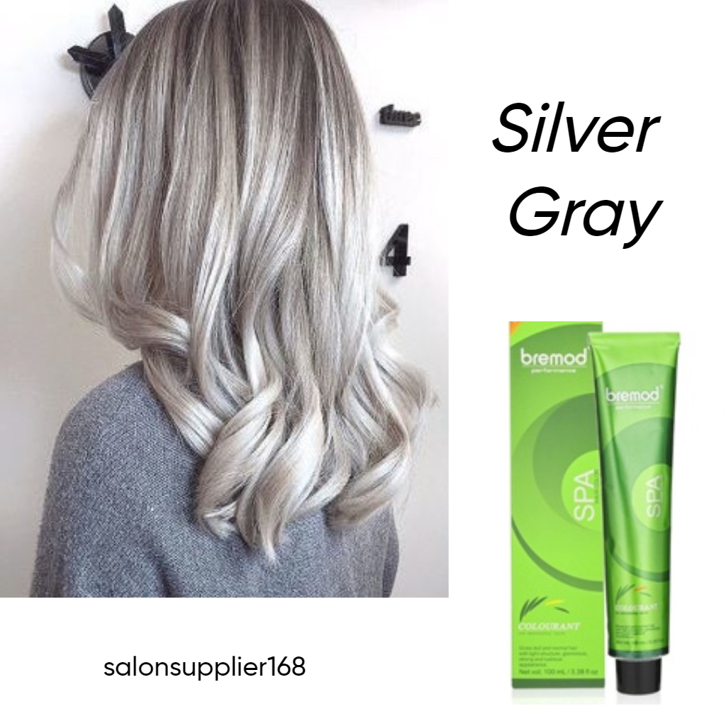 Bremod Hai Color 10.01 SILVER GRAY 100ML With Oxidizer SMALL 100ml ...