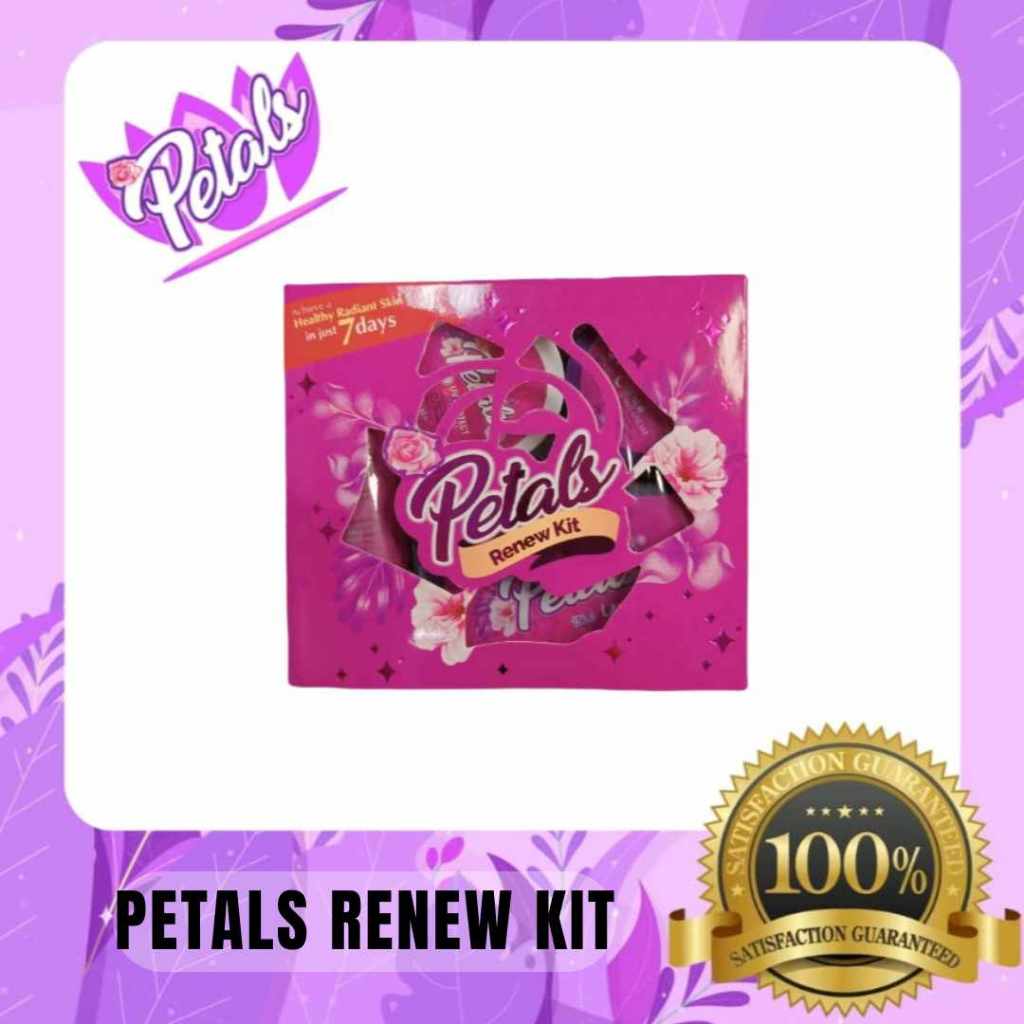 Petals Renew Kit - Healthy Radiant Skin in just 7 days | Shopee Philippines