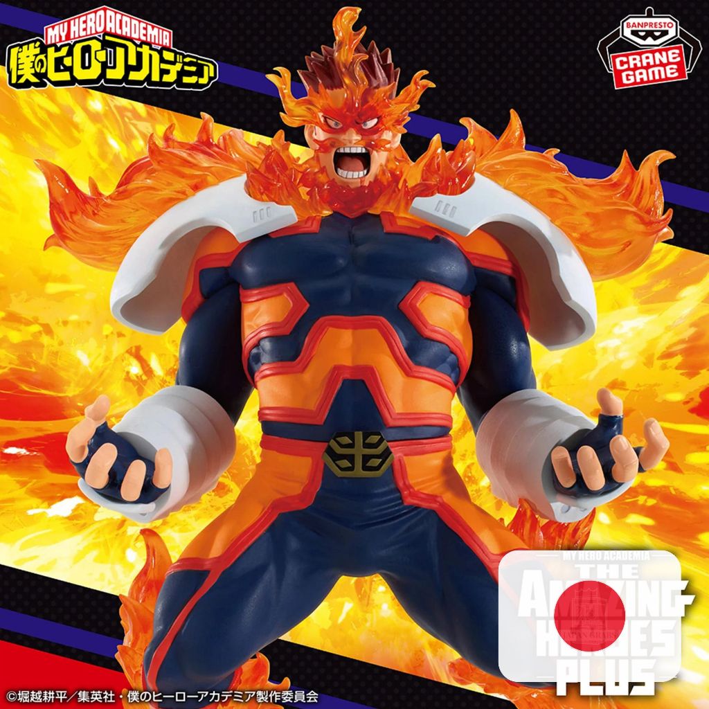 Banpresto My Hero Academia The Amazing Heroes Plus Endeavor Figure [New ...