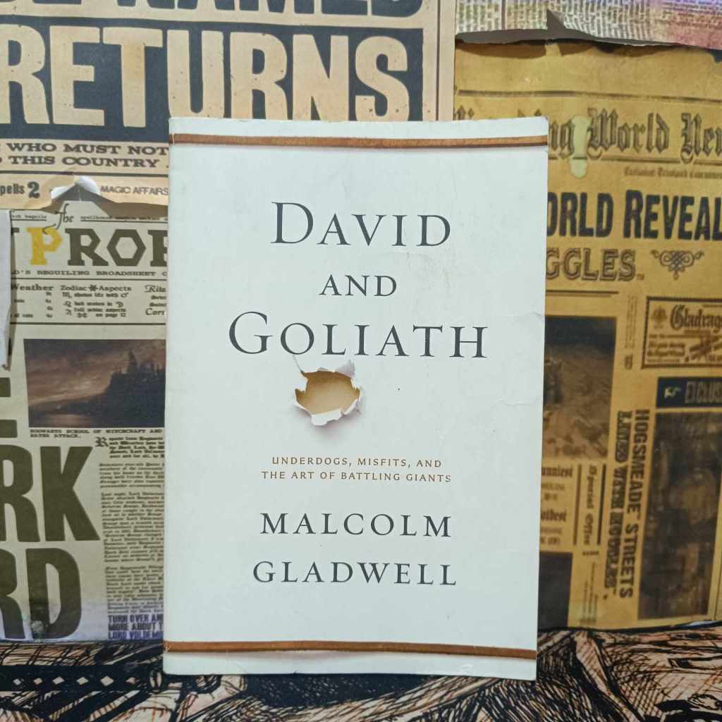 David and Goliath by Malcolm Gladwell (Paperback) | Shopee Philippines