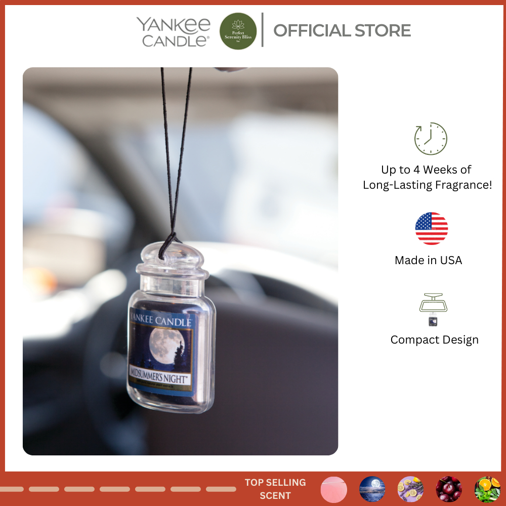 Yankee Candle Car Jar Ultimate Hanging Diffuser |Up to30 days | Made in ...