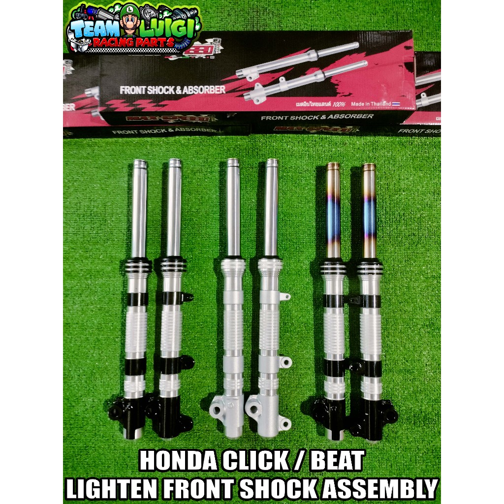 MAX-SPEED HONDA CLICK 125 / CLICK 150 / BEAT LIGHTEN FRONT SHOCK ABSORBER ASSEMBLY 100% THAILAND ...