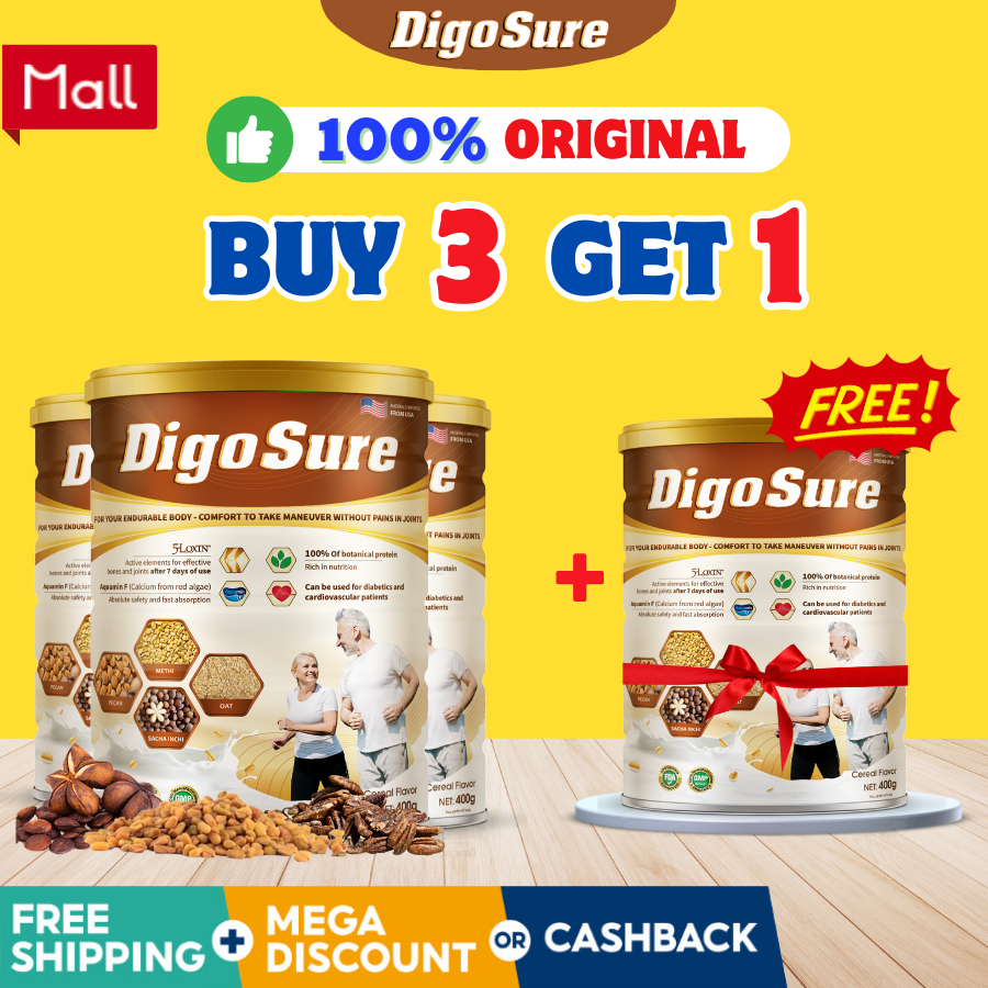 DIGOSURE MILK ORIGINAL -BUY 3 GET1 - adds calcium, reduces joint pain ...