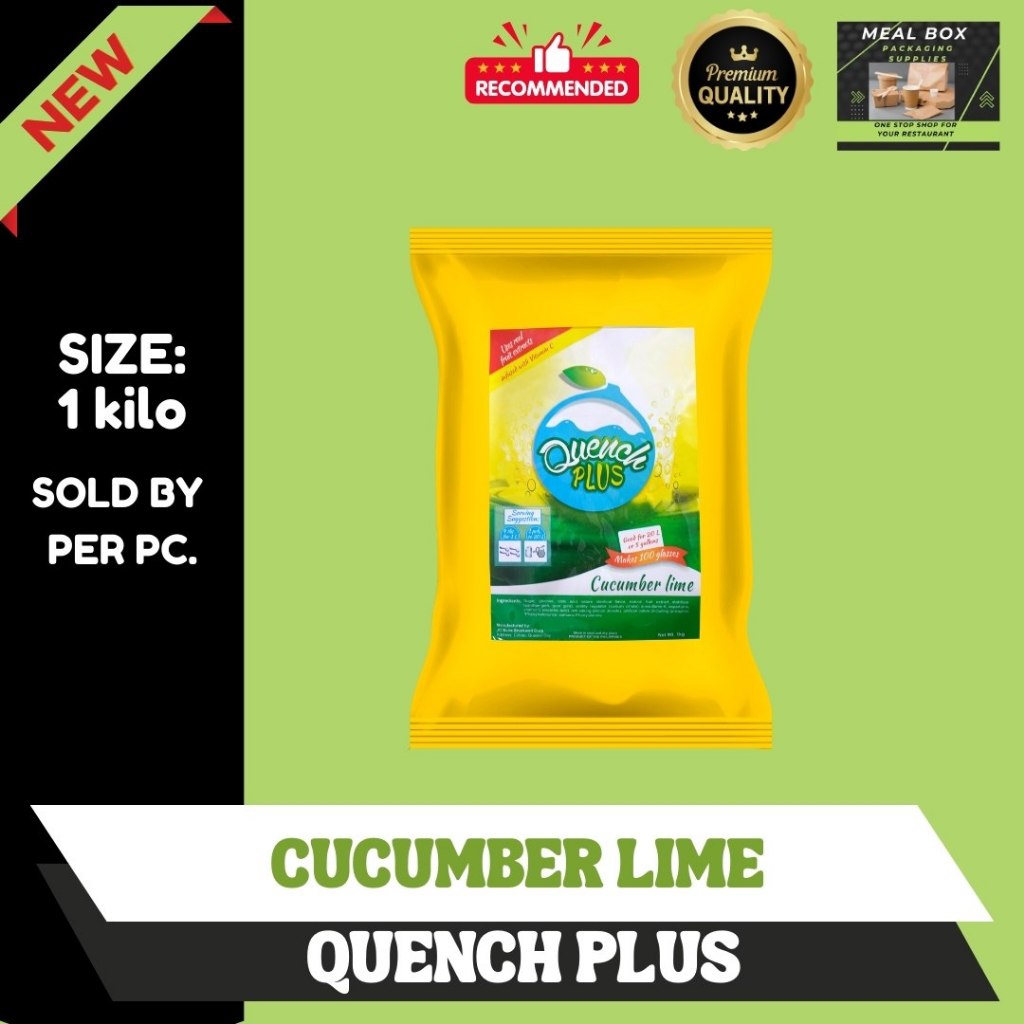 Cucumber Lime - Quench Plus Juice Powder 1KG | Shopee Philippines