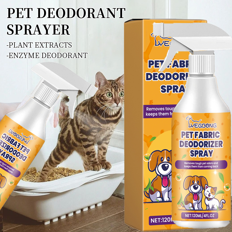 Pet Deodorant Spray Pet Odor Eliminator Deodorizing For Cat/Dog ...