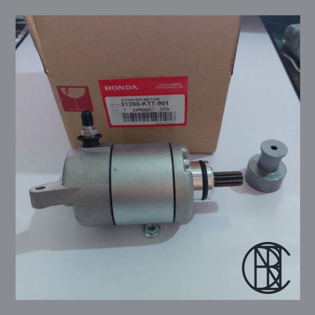HONDA - TMX Supremo STARTER MOTOR - GENUINE PART - 31200-KTT-901 ...