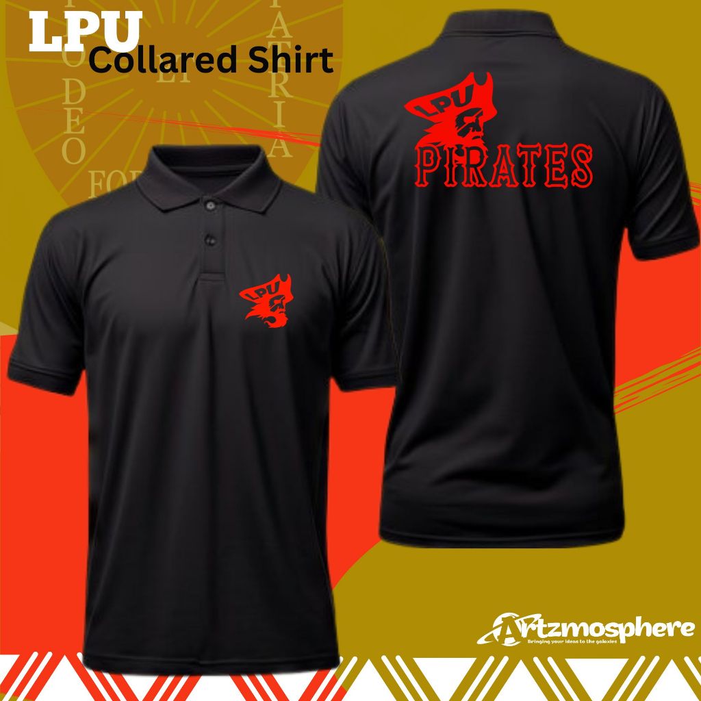Lyceum of the Philippines University LPU Pirates Collared Shirt Unisex ...