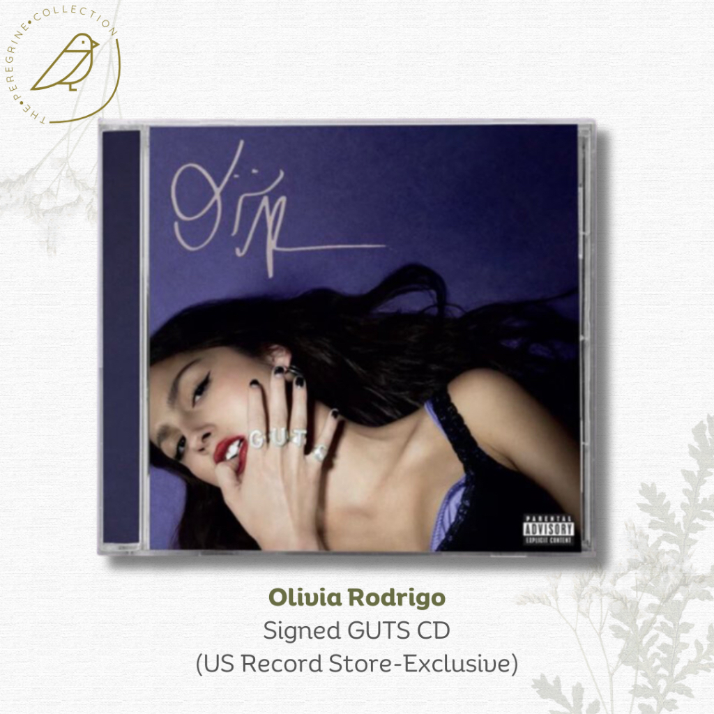 SIGNED Olivia Rodrigo GUTS CD Album (Limited Edition) - Sealed | Shopee ...