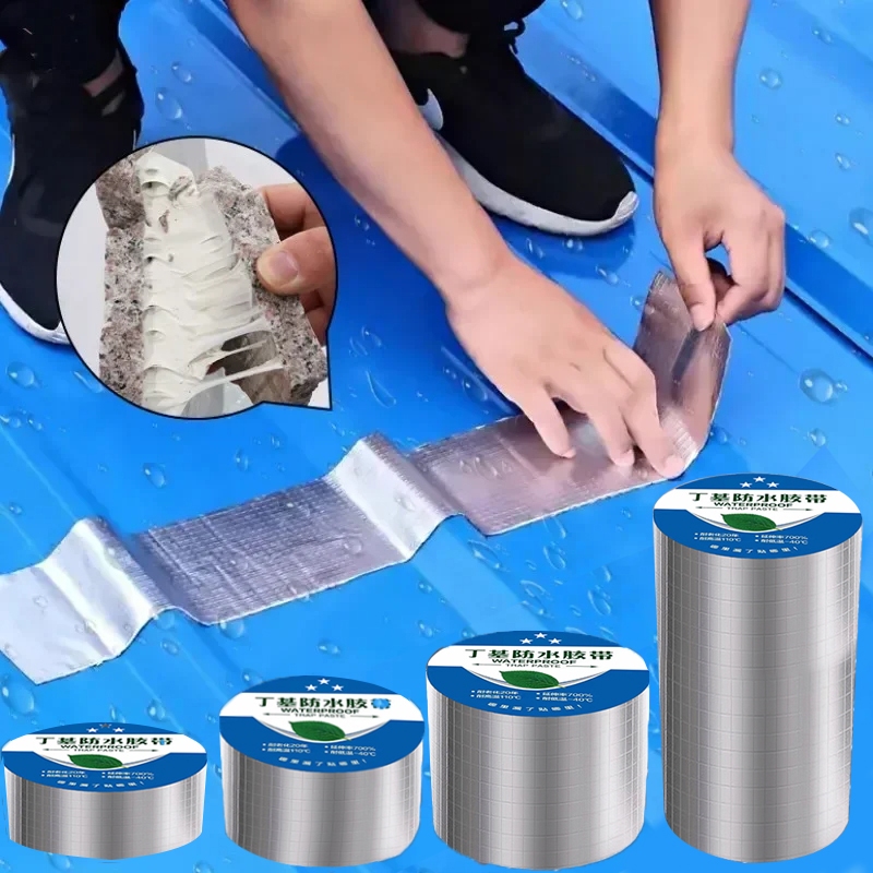 Waterproof roof sealant aluminum foil tape self-adhesive tape to repair ...