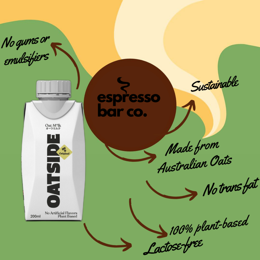Oatside Oat Milk (200ml Pocket Packs x6): Oatside Barista Blend Oat ...