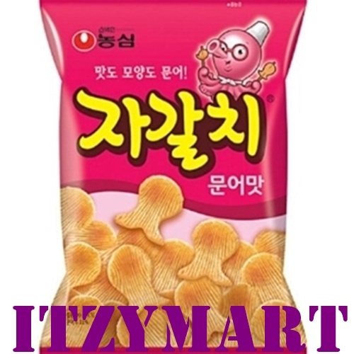 NONGSHM KOREAN CHIPS JAGALACHI 90G (OCTOPUS SHAPE) | Shopee Philippines
