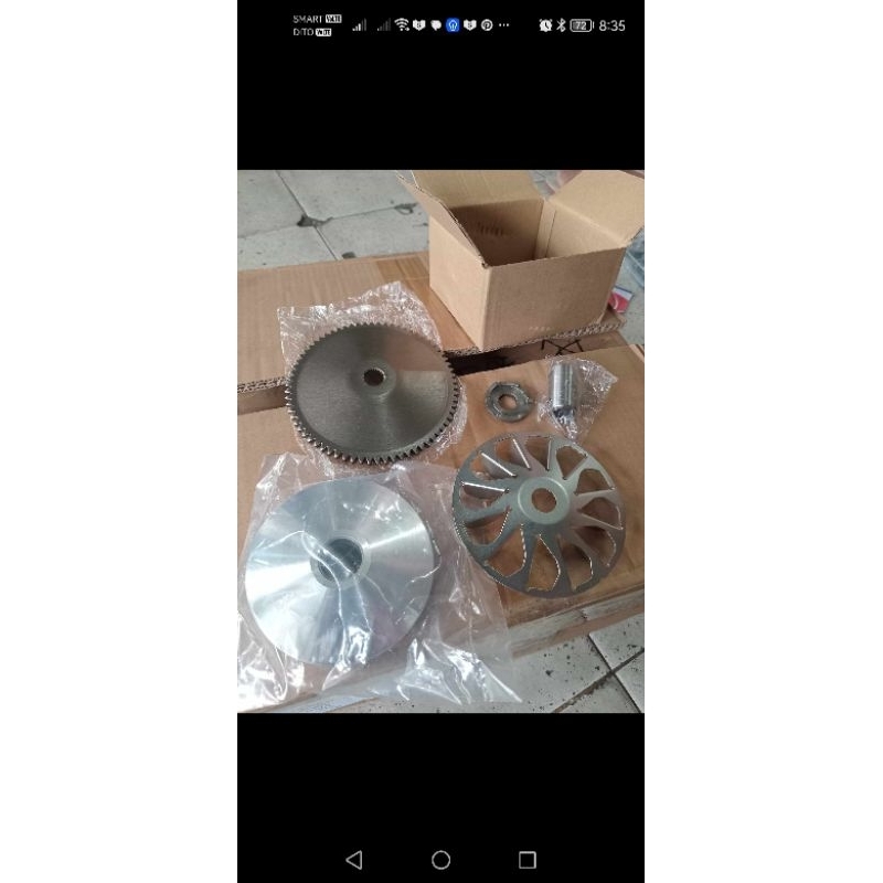 rusi pulley drive set pulse 150 i | Shopee Philippines