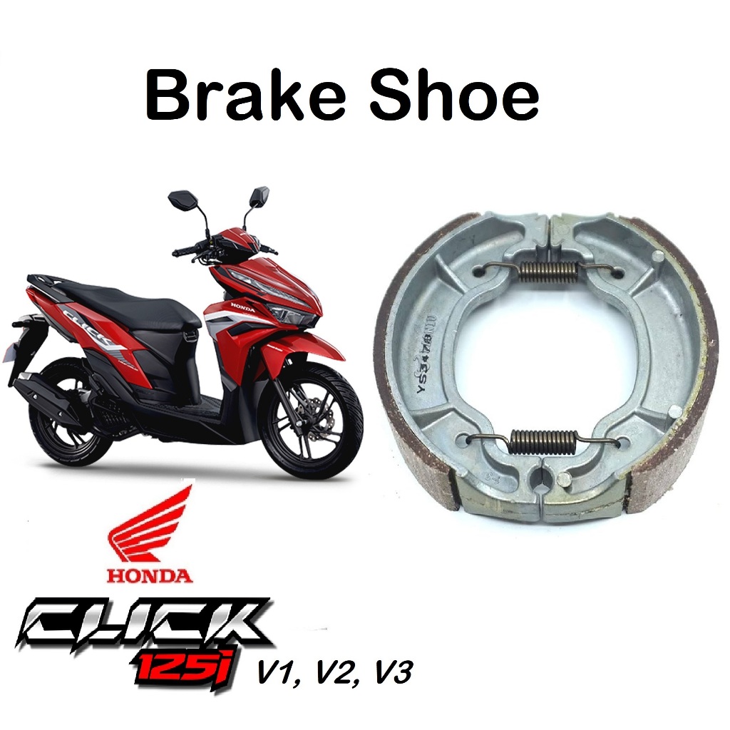 Honda Click 125i V1, V2, V3 Brake Shoe | Shopee Philippines