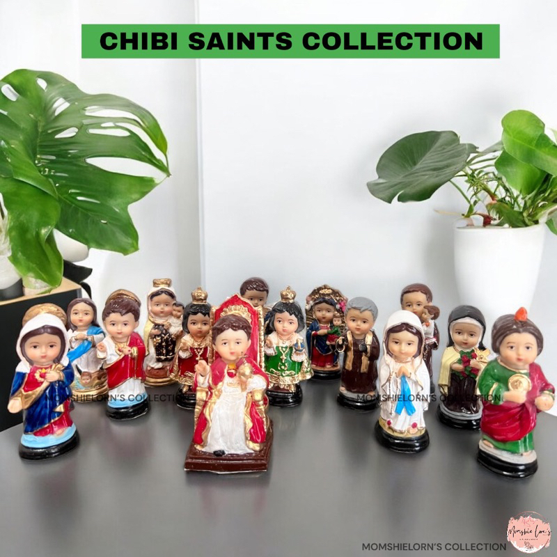 Chibi Saints Religious Mini Statues | Shopee Philippines