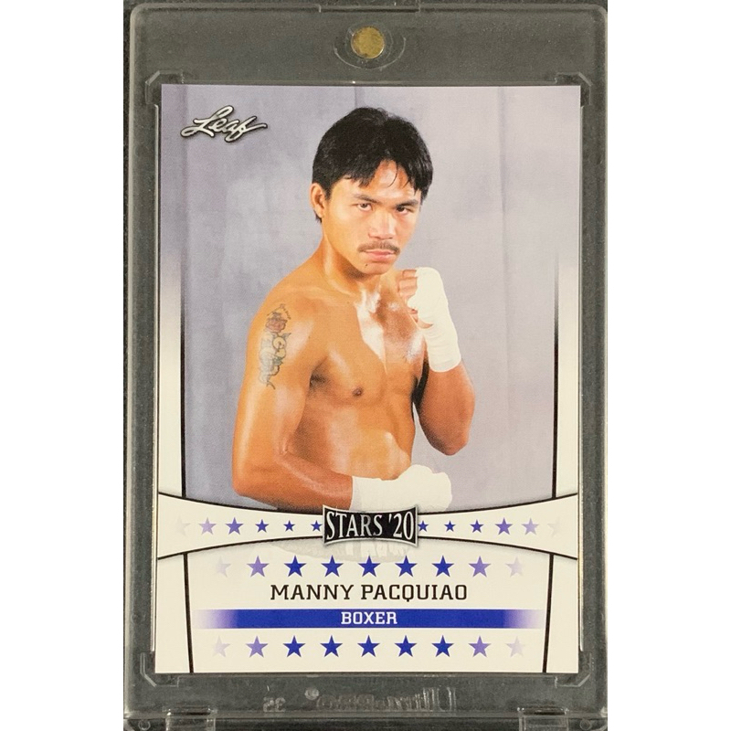 Manny Pacquiao Sports Card The Legend 8 time champ the goat. | Shopee ...