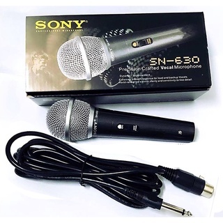 SONY SN-630 Karaoke DYNAMIC Wired High-End Microphone | Shopee Philippines