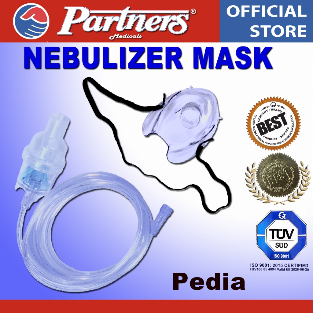 Partners Nebulizer Kit with Mask Pedia | Shopee Philippines
