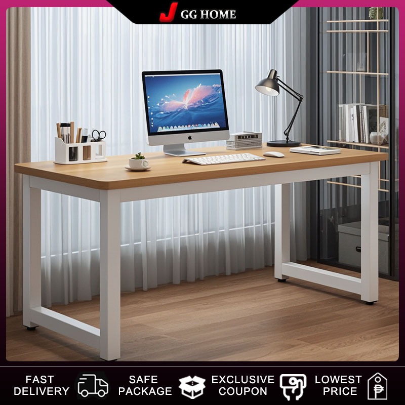 JGG Computer Desk Desktop Simple Workbench Office Simple Modern ...