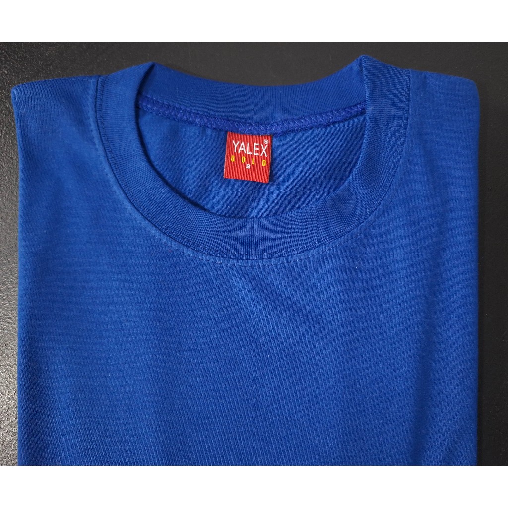 ROYAL BLUE TShirt Yalex Round Neck Plain Shirt Adult & Kids Size ...