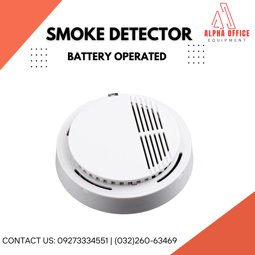Battery Operated Smoke Detector, Fire Alarm, Smoke Detector 5V, Smoke ...
