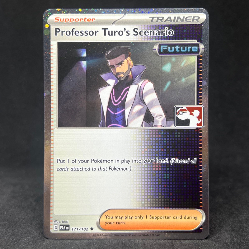 Pokemon TCG Professor Turo's Scenario 171/182 Stamped Holo 2024 Play ...