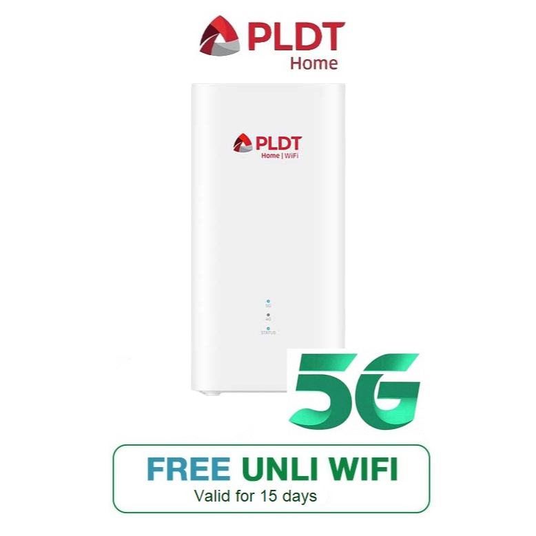 PLDT Home WiFi 5G+ H153-381 with FREE UNLI data valid for 15 days ...
