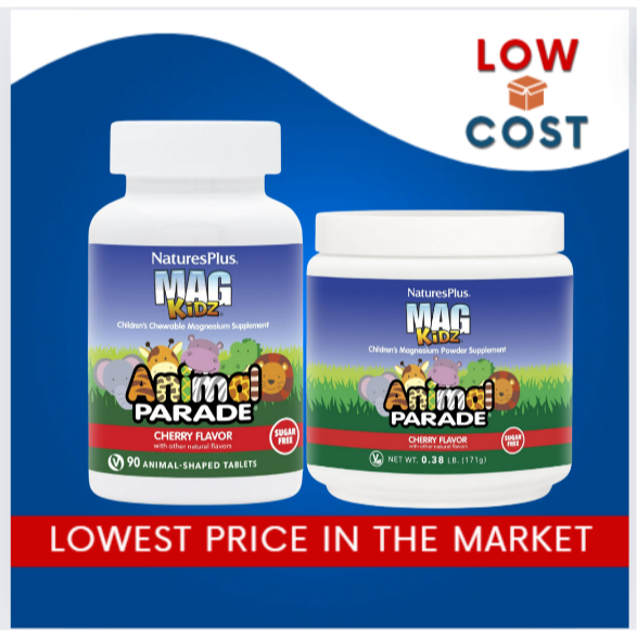 LowCostPh | NaturesPlus, MagKidz, Animal Parade, Children's Chewable ...