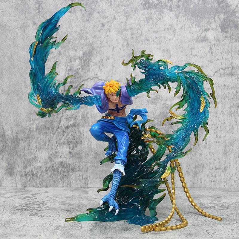 Hey Anime-One Piece GK statue, Phoenix Marco Figure 28cm | Shopee ...