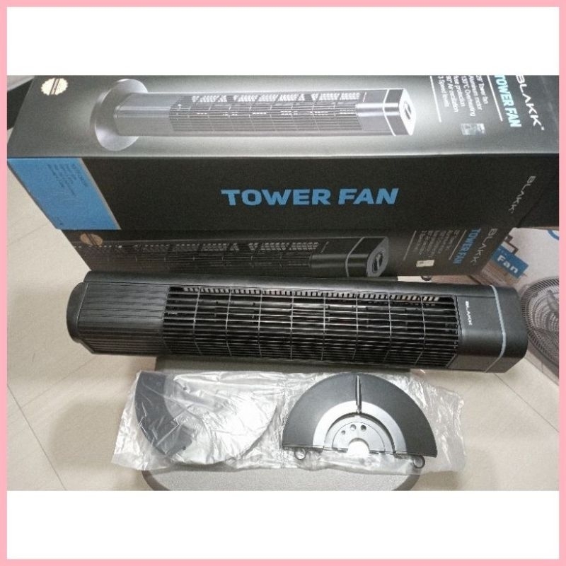 29-inch 32 inch Tower Fan Blakk KSTF-29GBK | Shopee Philippines