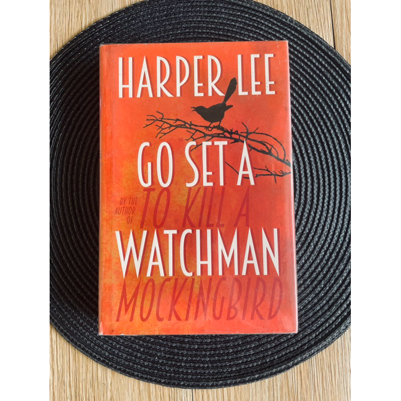 [Authentic | Used] Go Set A Watchman by Harper Lee Orange Cover ...