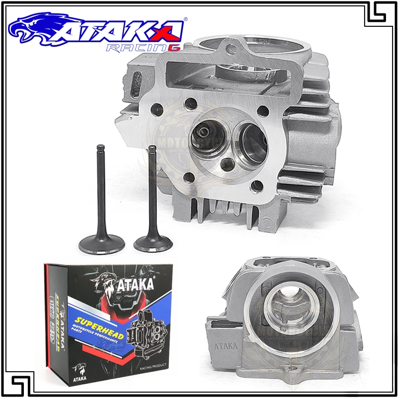 ATAKA Motorcycle Refit Cylinder Head 2 Valve Wave100 XRM110 23/27 24/28 ...