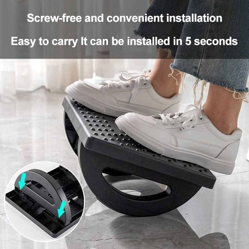 Adjustable Angle Footrest For Office Foot Rest Stool Shake Footrest ...