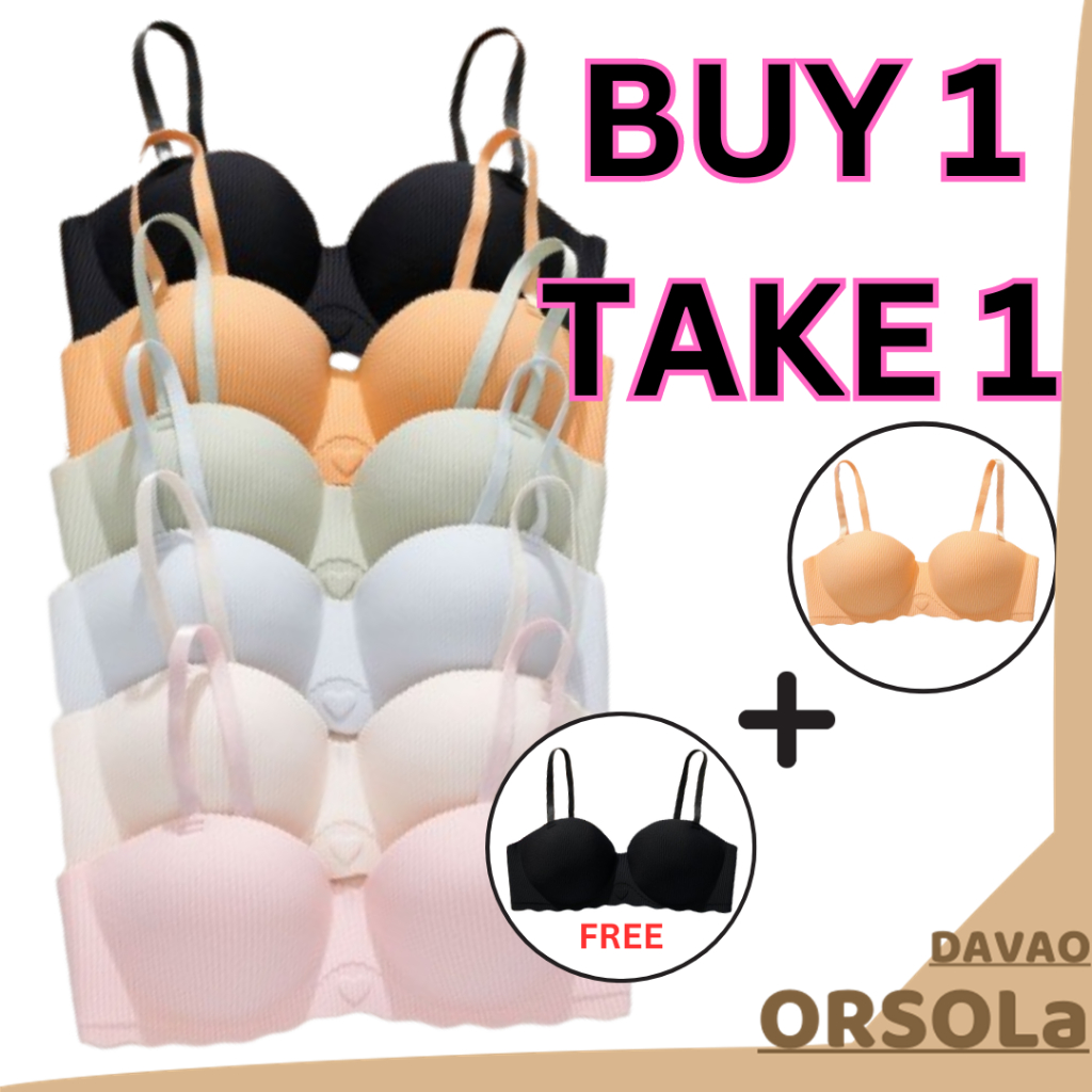 ORSOLA GIRLS BUY 1 TAKE 1 New Bra Seamless Breathable Strapless Nonwire ...