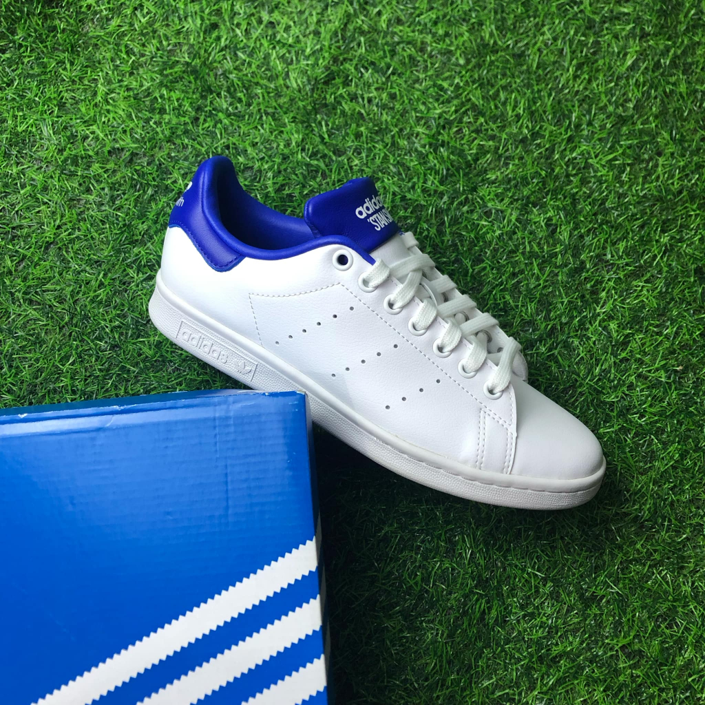 ORIGINAL ADl STAN SMITH CLOUD WHITE SEMI LUCID BLUE MEN SNEAKERS ...