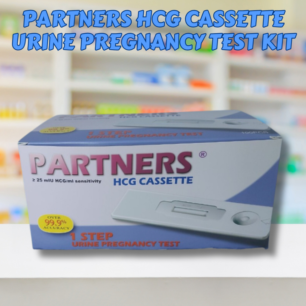 PARTNERS PREGNANCY TEST KIT HCG CASSETTE | Shopee Philippines