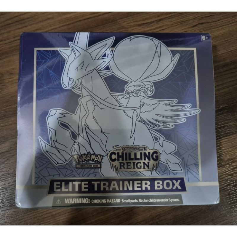 Chilling Reign Elite Trainer Box Etb Pokemon TCG Sword and Shield ...