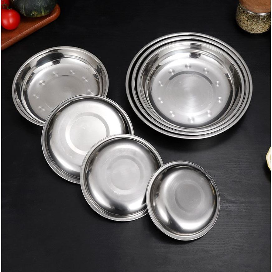 UNIBEST UB6806 Stainless Steel Round Plate | Shopee Philippines
