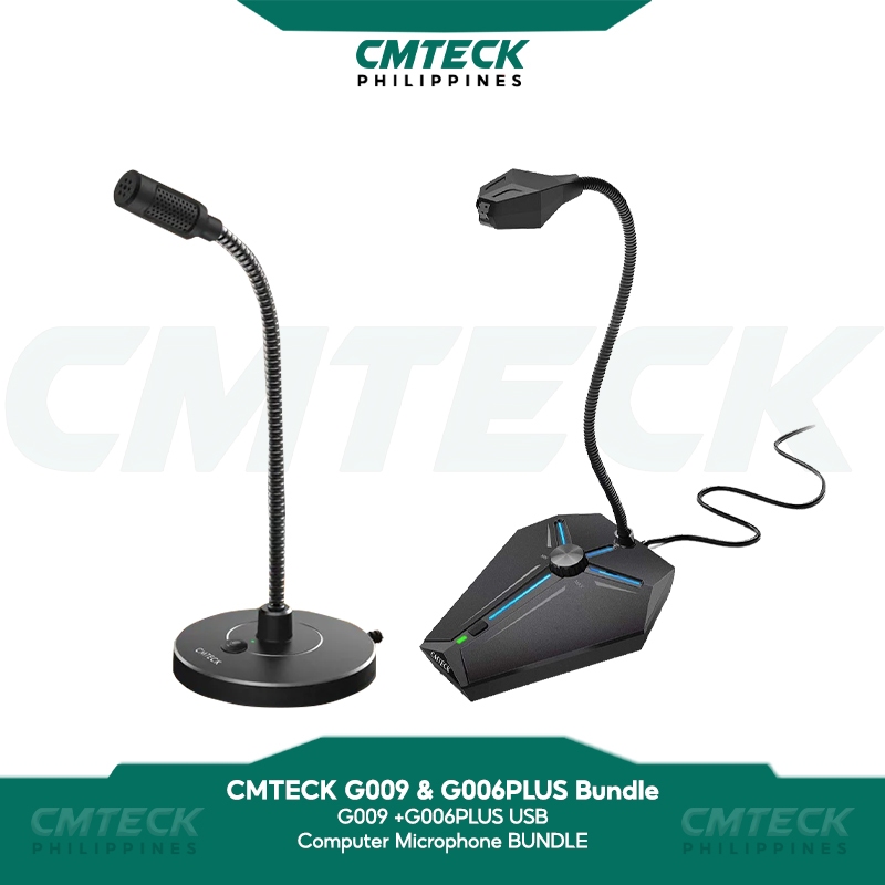 CMTECK G009 +G006PLUS USB Computer Microphone BUNDLE | Shopee Philippines