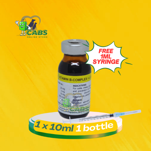 VITAMIN B-COMPLEX + LIVER EXTRACT| INJECTION|FOR ANIMALS | 100 ml|10 ml ...