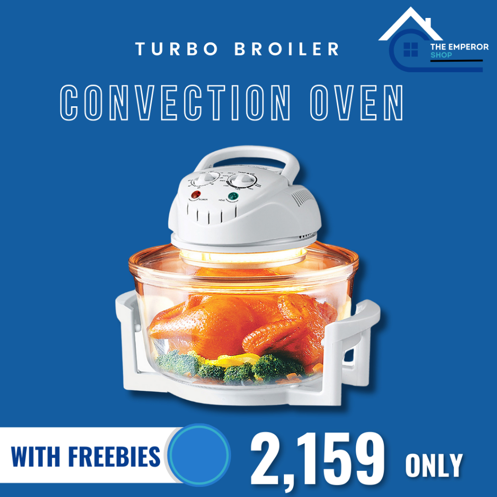 Turbo Broiler 12L Halogen Turbo Convection Oven Cooking Electric Air ...