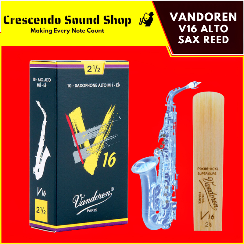 Vandoren Reeds / V16 Series / Alto Saxophone Reed / JAZZ / POP Music ...